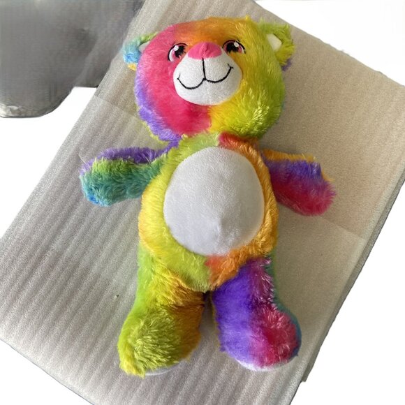 Kellytoy | Toys | Kellytoy Rainbow Bear Plush Like New 4207 | Poshmark